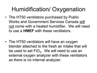 New Port Ht50_Mechanical Ventilator_Nursing | PPT