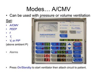 New Port Ht50_Mechanical Ventilator_Nursing | PPT