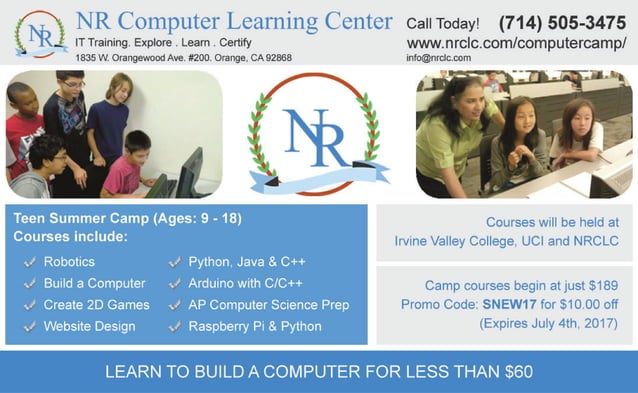 Computer Summer Camp for Kids and Teens | PPT