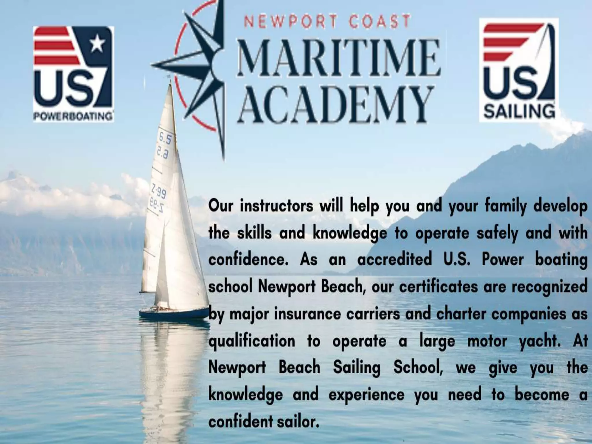 Newport beach sailing school | PPTX