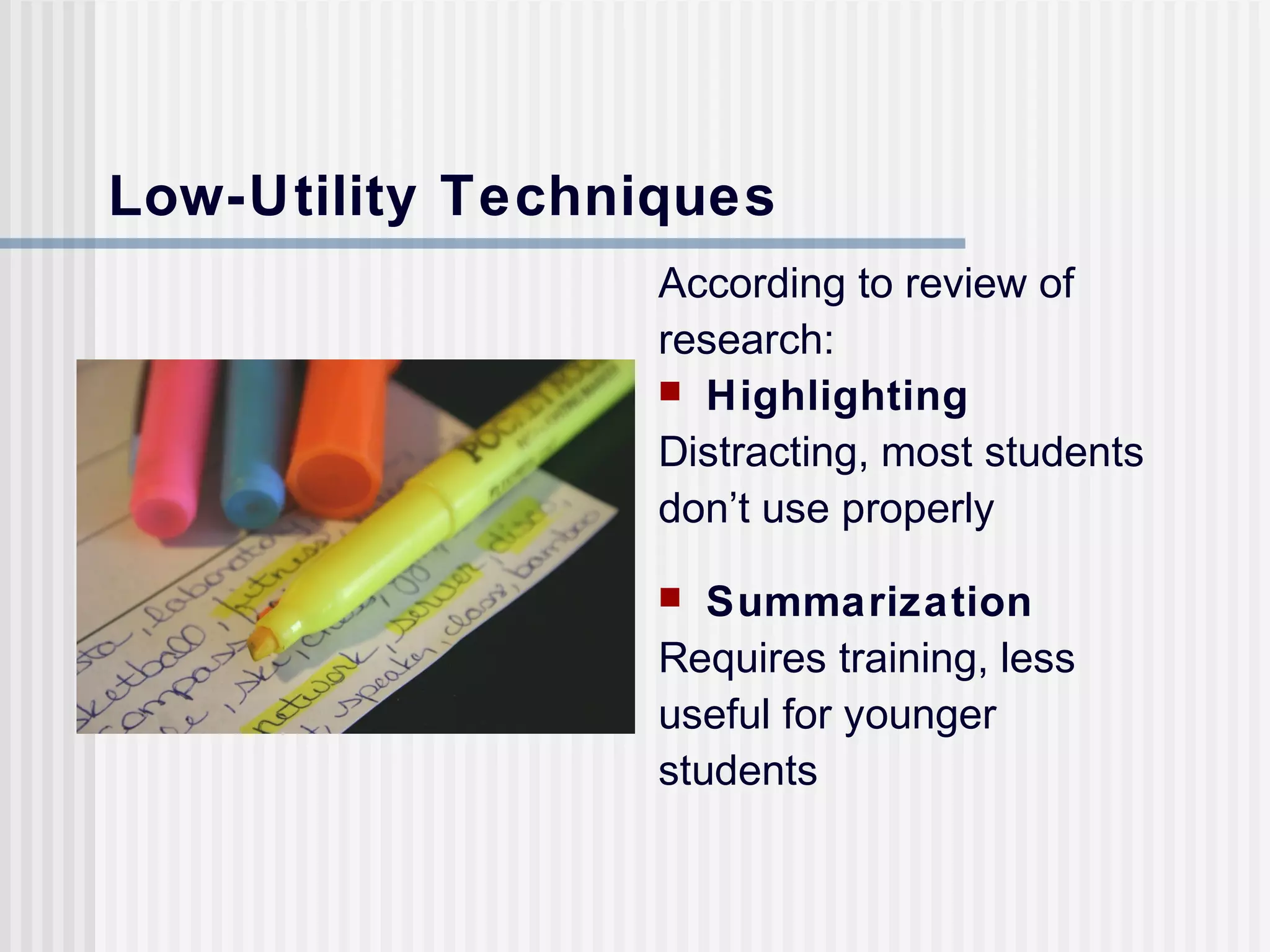 Most effective study techniques | PPT