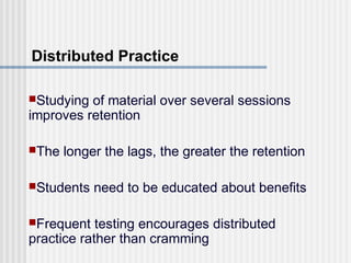 Most effective study techniques | PPT