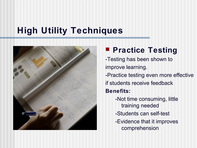 Most effective study techniques | PPT