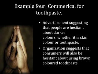 Racism in advertising and in the media. | PPT