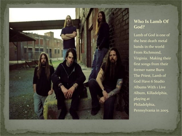 Lamb of God Power Point Project | PPT