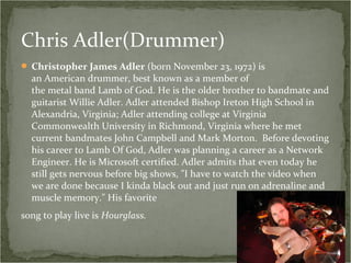 Lamb of God Power Point Project | PPT