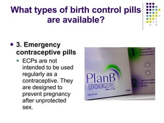 Birth Control Pills | PPT