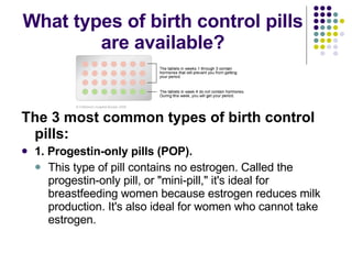 Birth Control Pills | PPT
