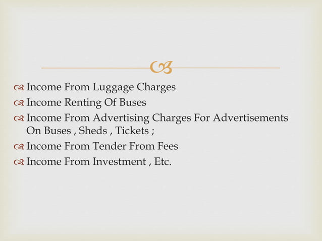 Transport Accounting | PPTX | Business | Business and Finance