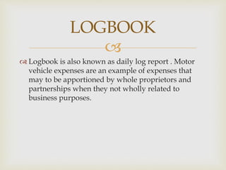 Transport Accounting | PPTX