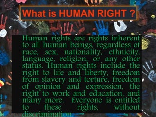 human rights and security forces | PPTX