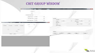 Chit Fund Software PPT | PPTX