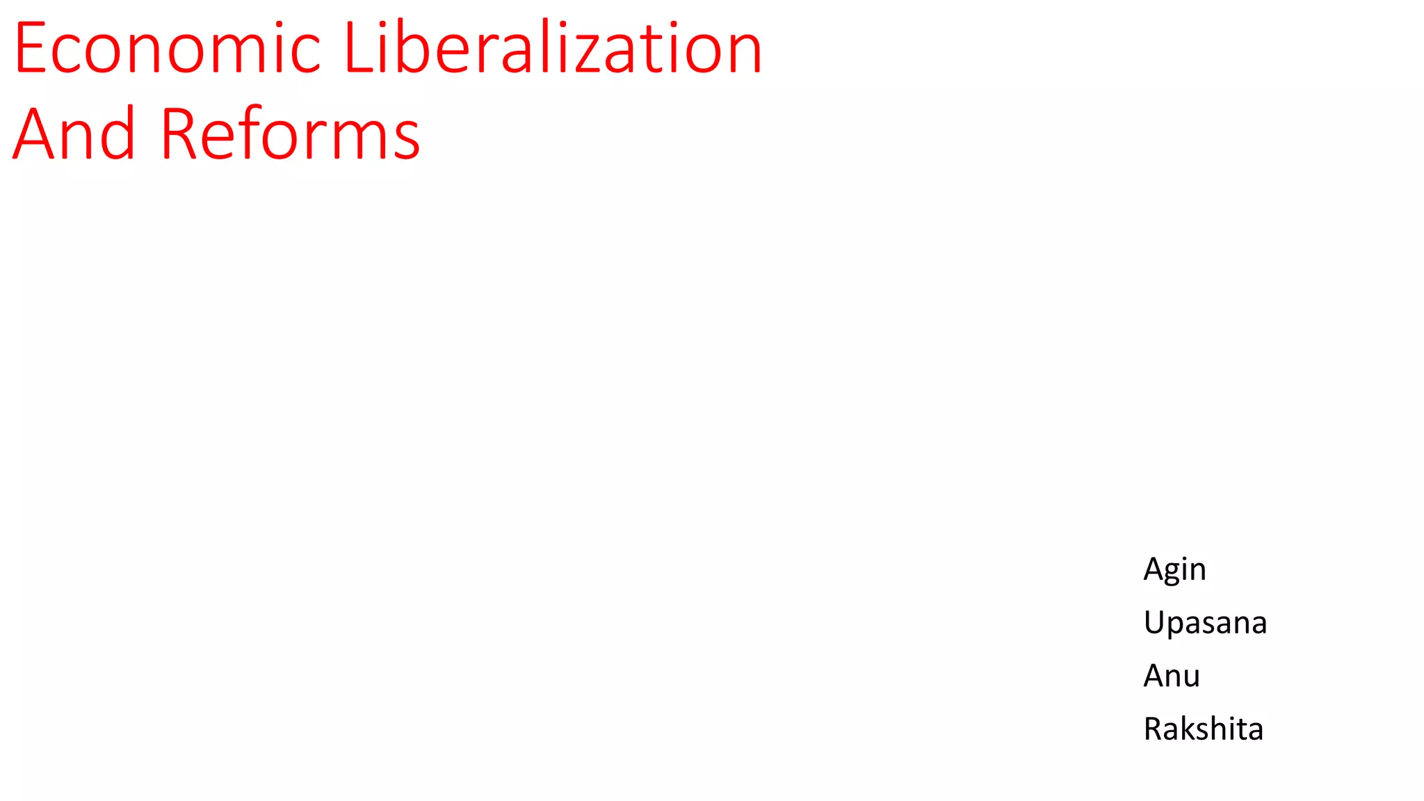 liberalization | PPTX