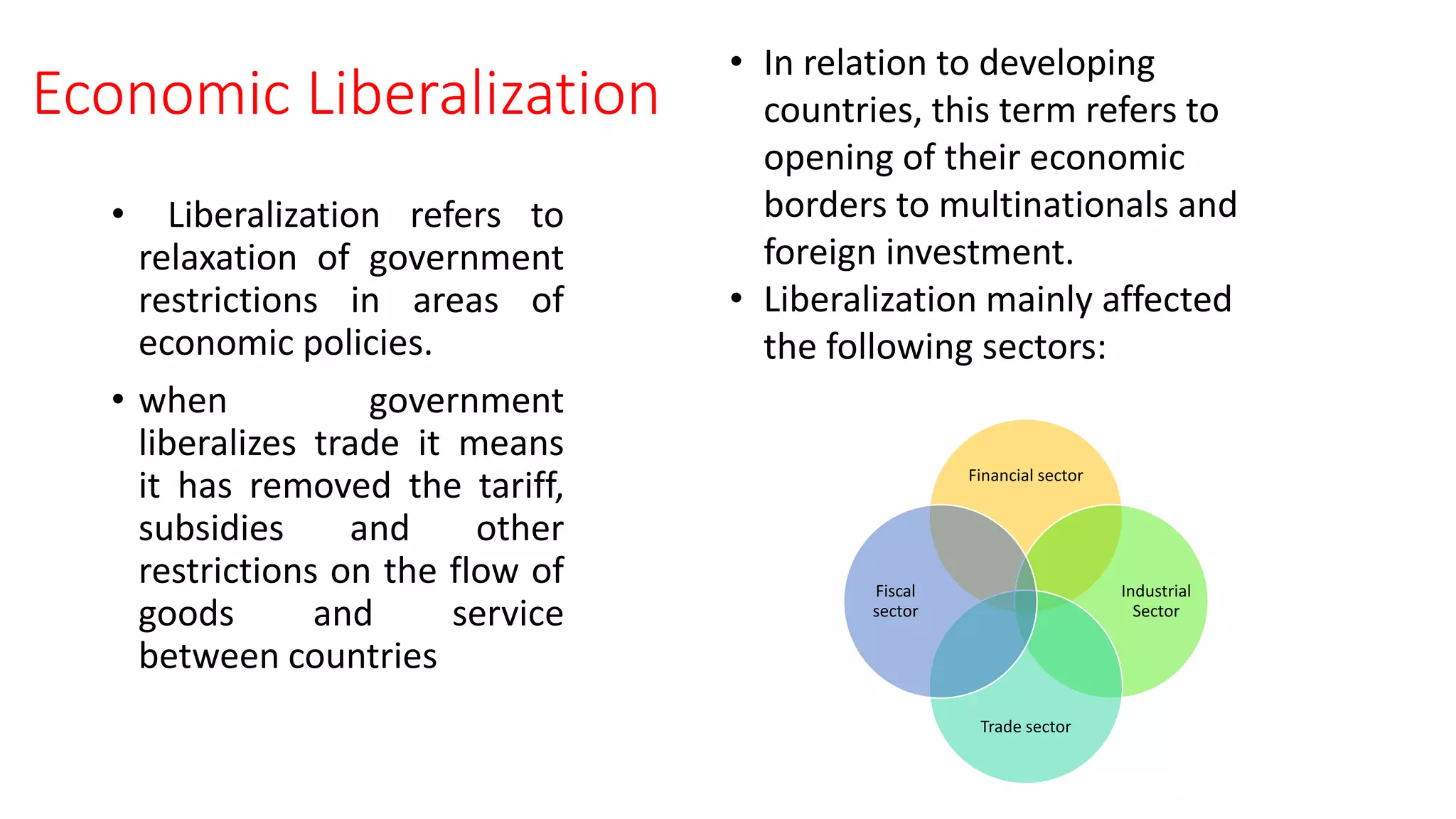 liberalization | PPTX