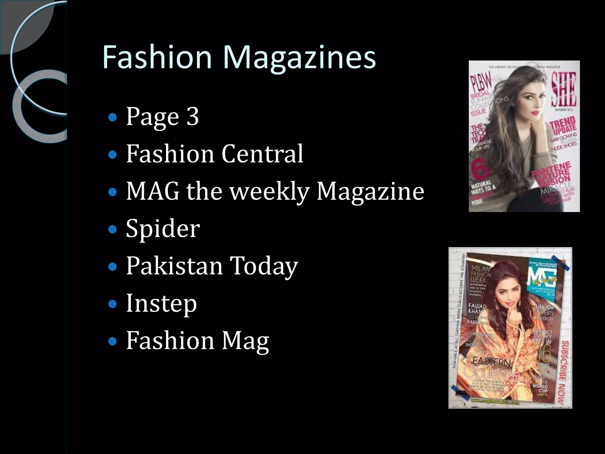 Pakistani Fashion Industry | PPTX