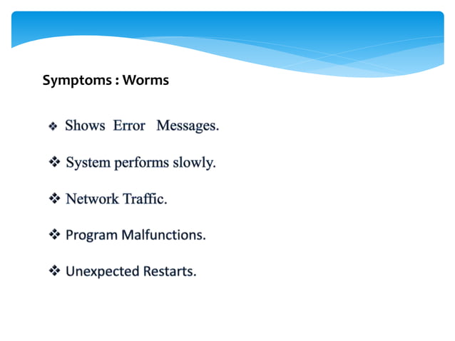 Computer worms viruses and Prevention | PPTX