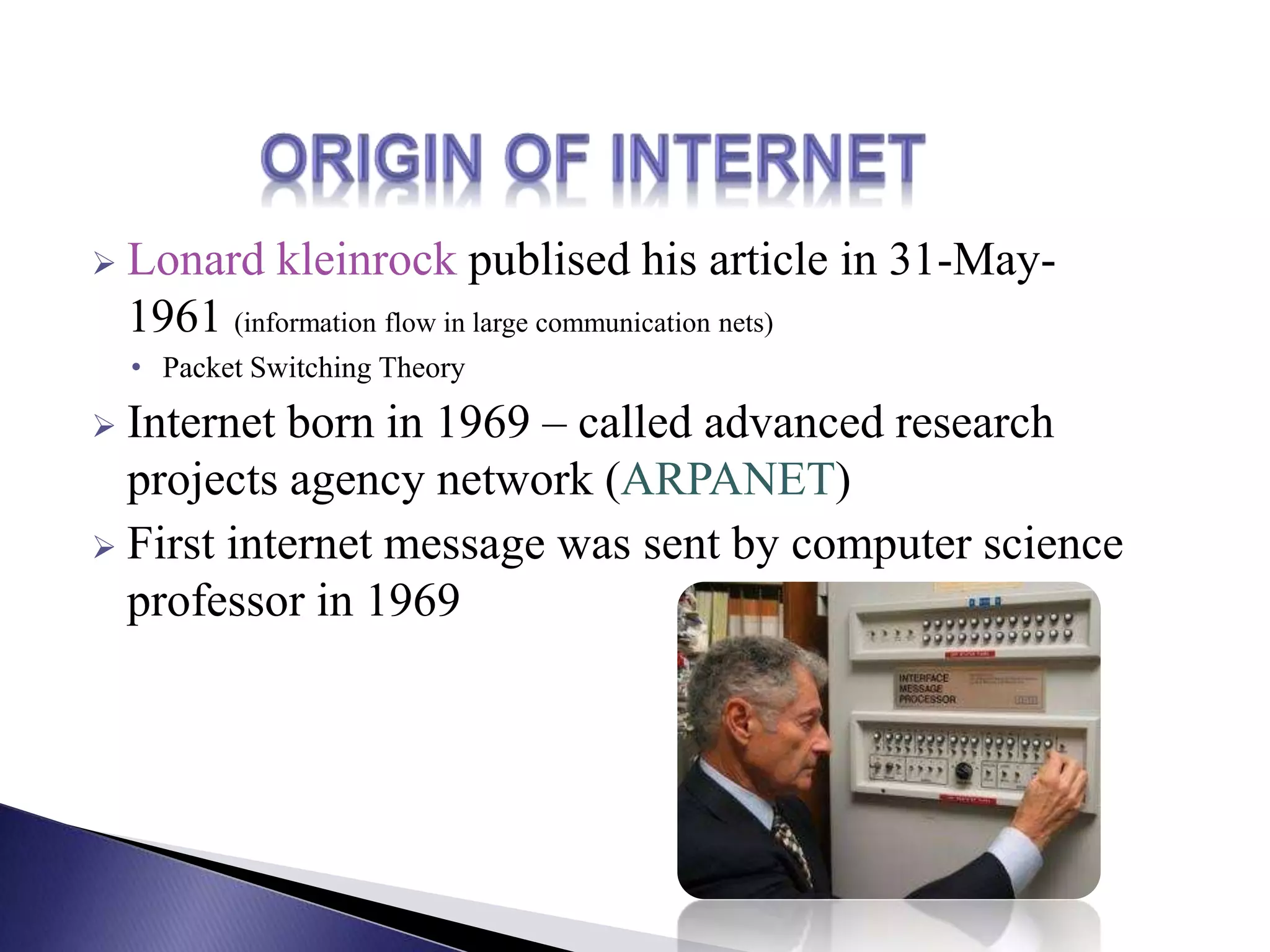 The Internet and World Wide Web | PPTX