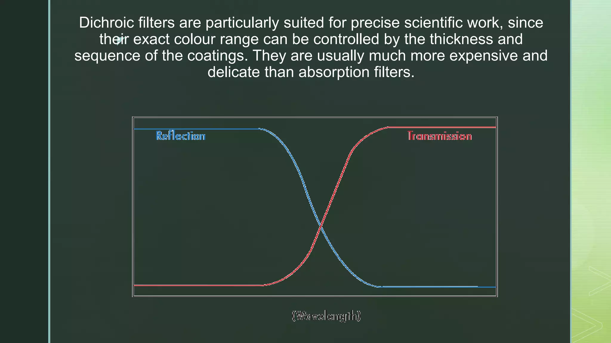 Optical filters and its types | PPTX