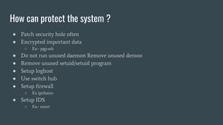Hacking its types and the art of exploitation | PPTX