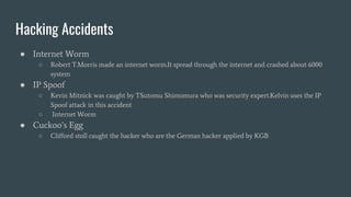 Hacking its types and the art of exploitation | PPTX