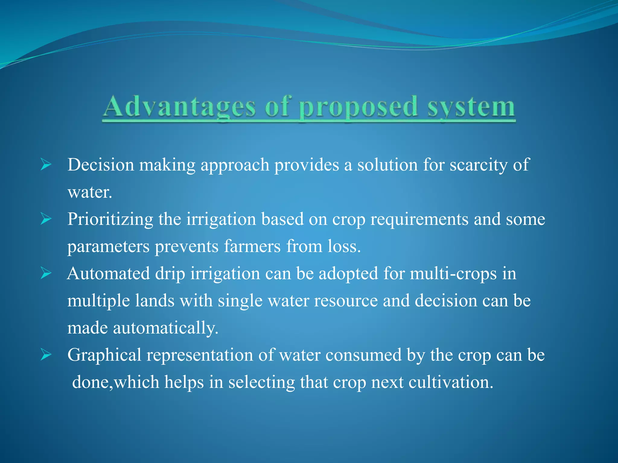 Smart Irrigation System Ppt