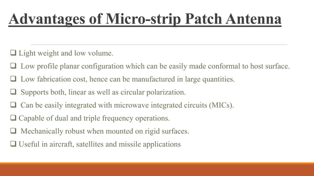 ANSYSS Microstrip patch Anteena using HFSS.pptx