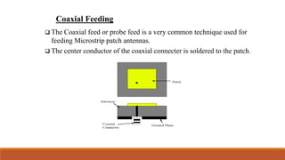 Microstrip patch antenna in hfss Anyss presentation PPT for college final year | PPTX