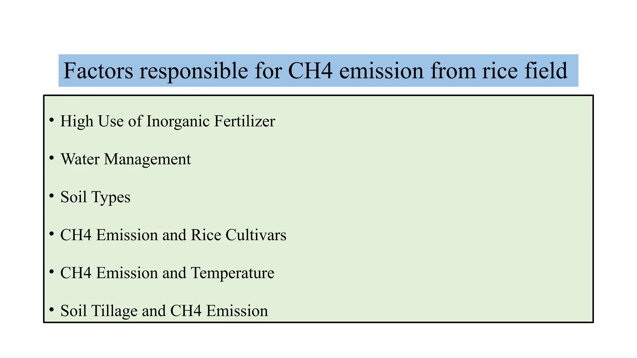 Different systems of rice cultivation and their growth conditions | PPTX