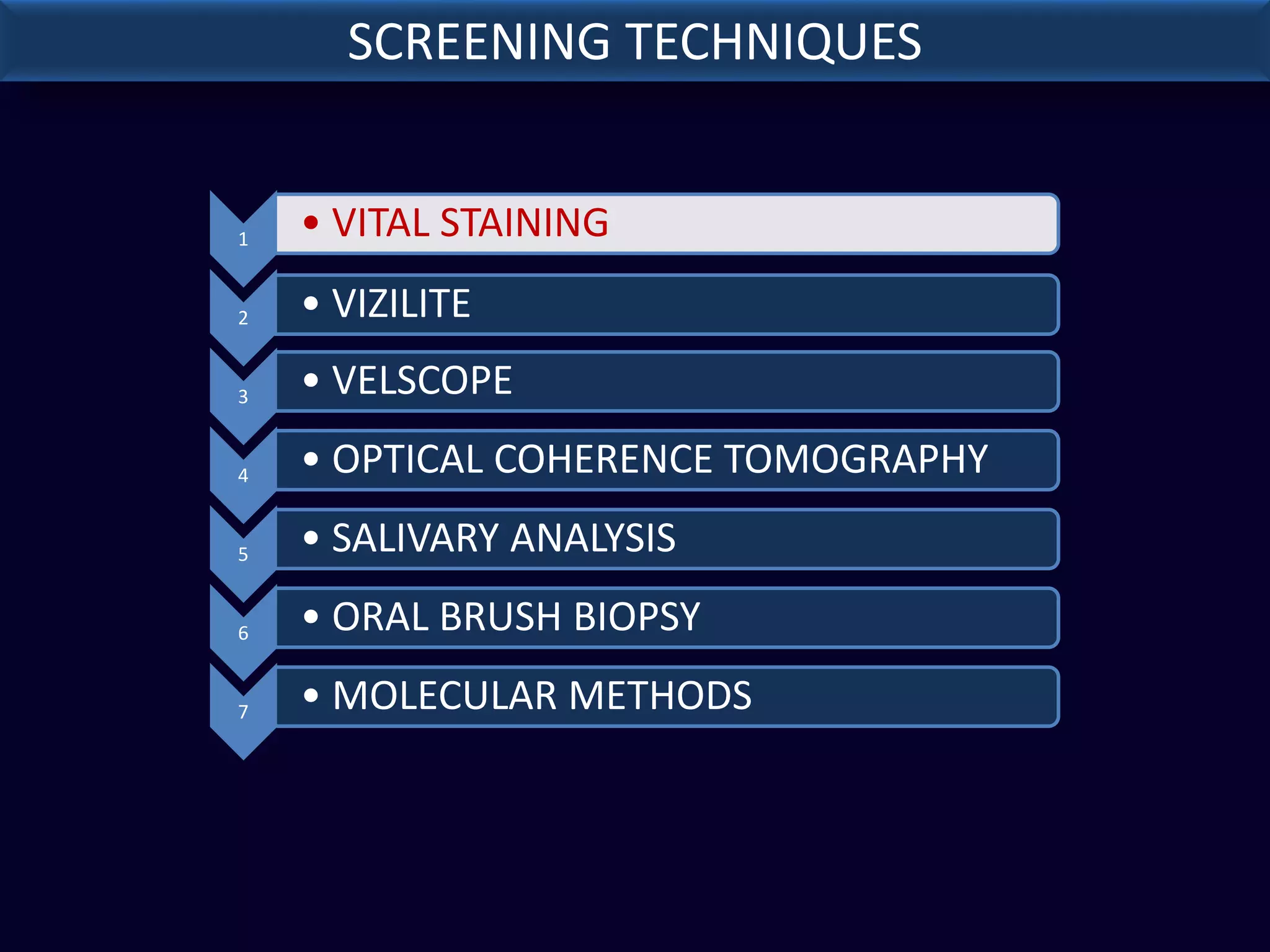 Early diagnosis of oral cancer | PPTX