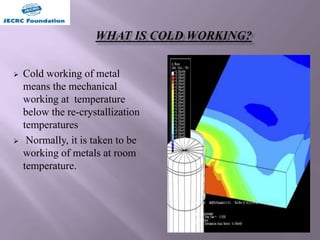 New ppt cold working process | PPTX