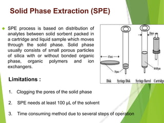Microextraction | PPTX