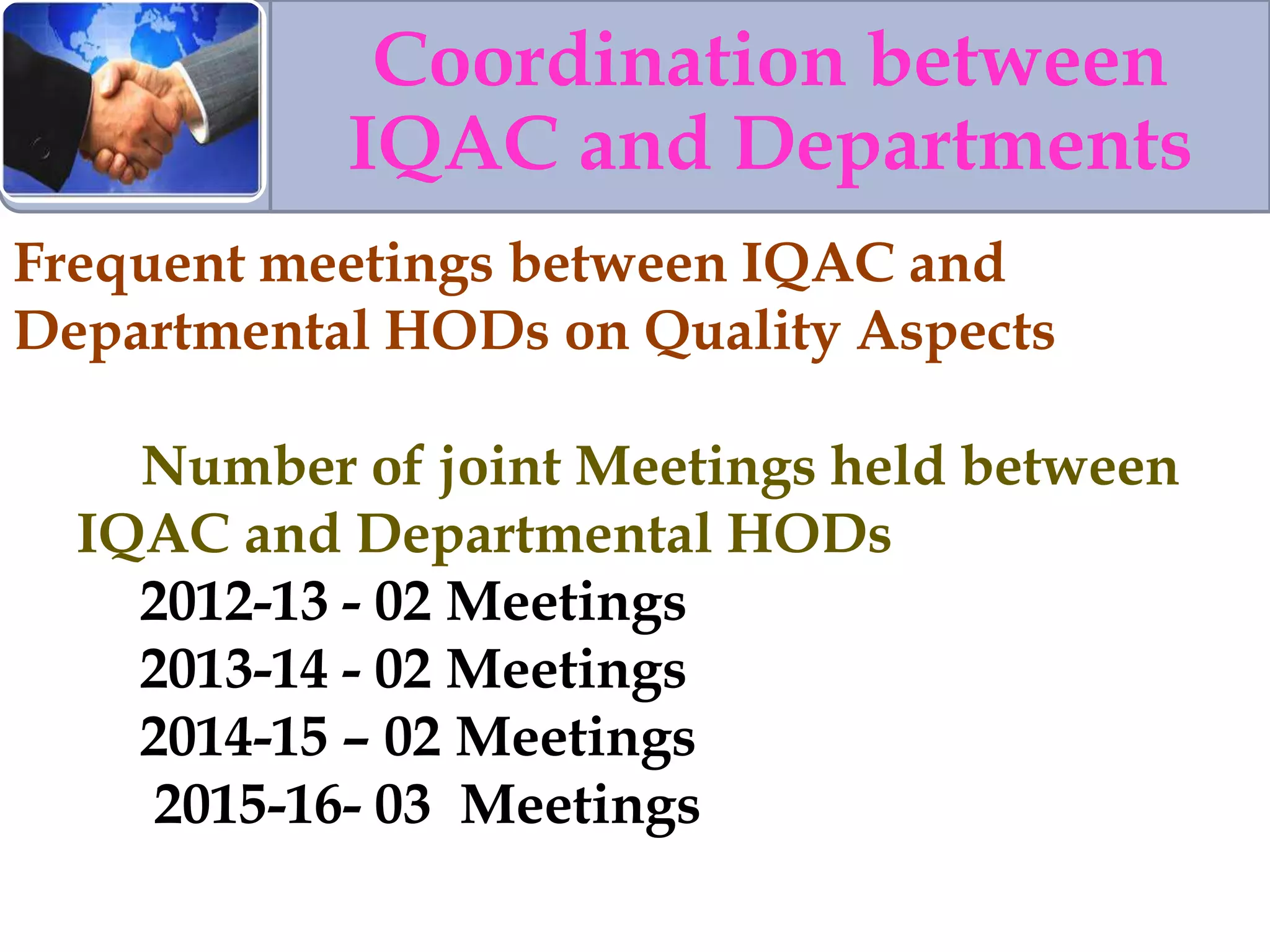 INTERNAL QUALITY ASSESSMENT CELL IN THE COLLEGE | PPTX