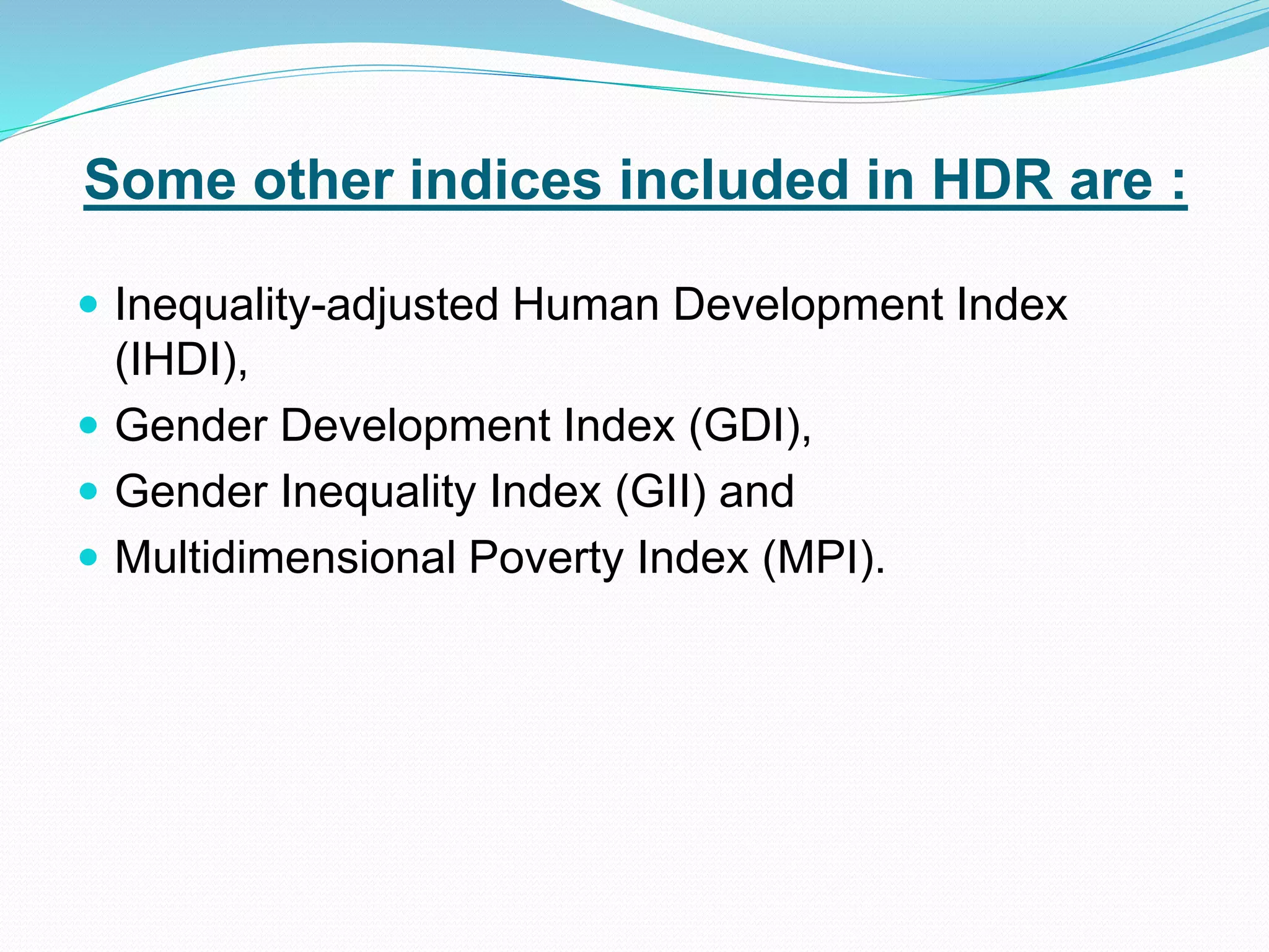 Human Development Index presentation - Slideshare | PPTX