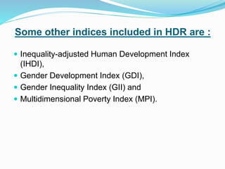 Human Development Index presentation - Slideshare | PPTX