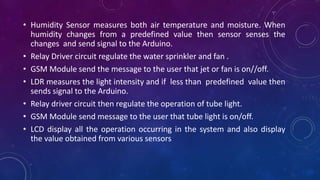 automatic irrigation system ppt | PPTX