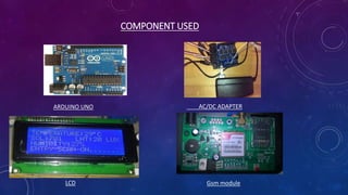 automatic irrigation system ppt | PPTX