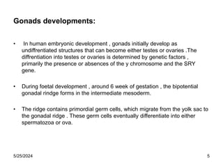 Reproductive health and Gender for public heath students | PPT