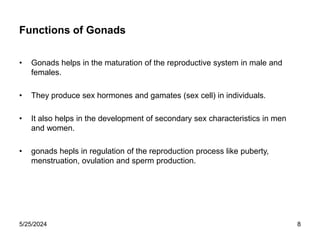 Reproductive health and Gender for public heath students | PPT