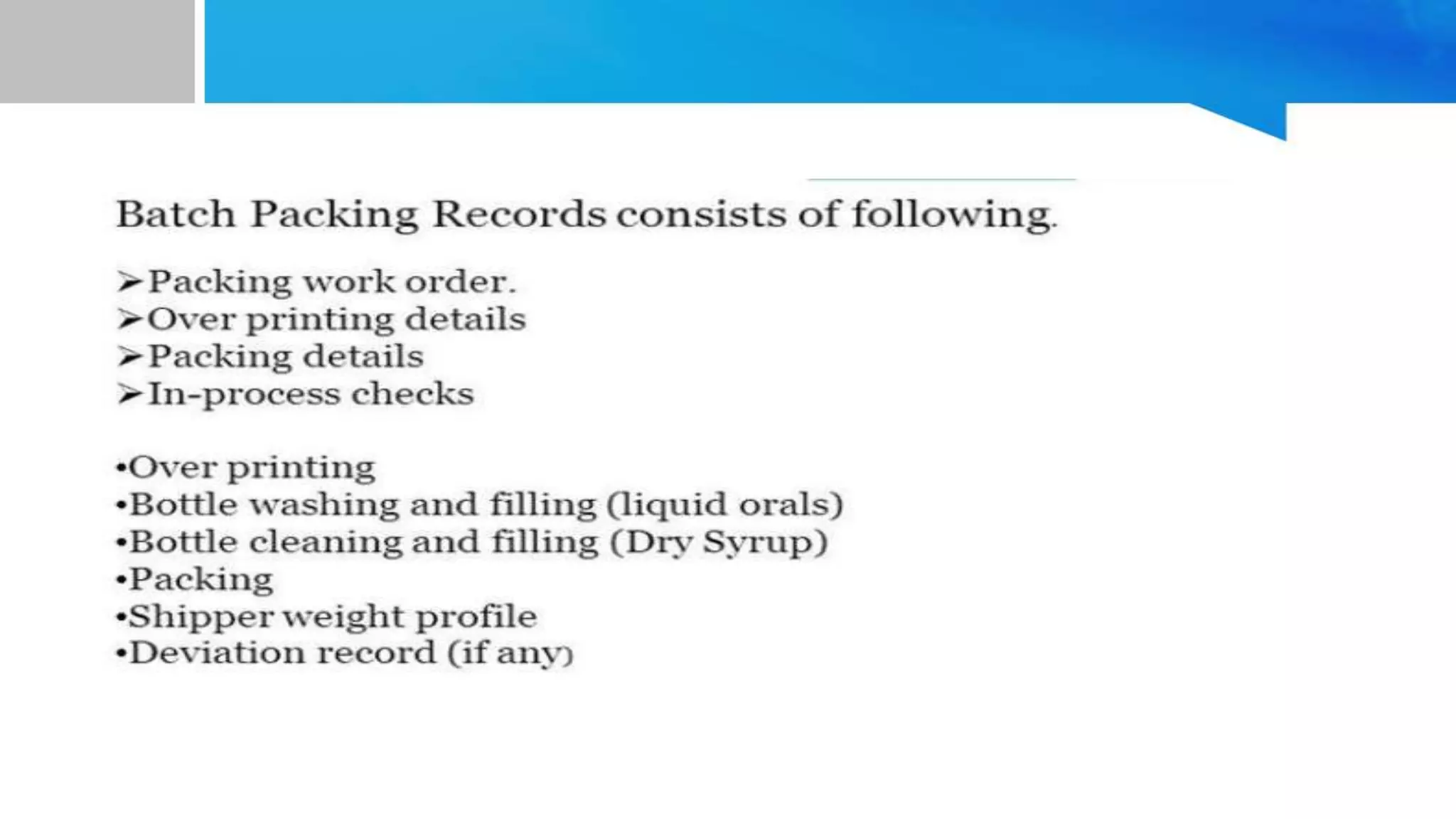 manufacturing and control of dosage forms | PPT