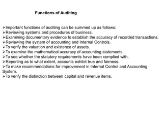 New ppt project auditing file.pdf for bcom | PDF