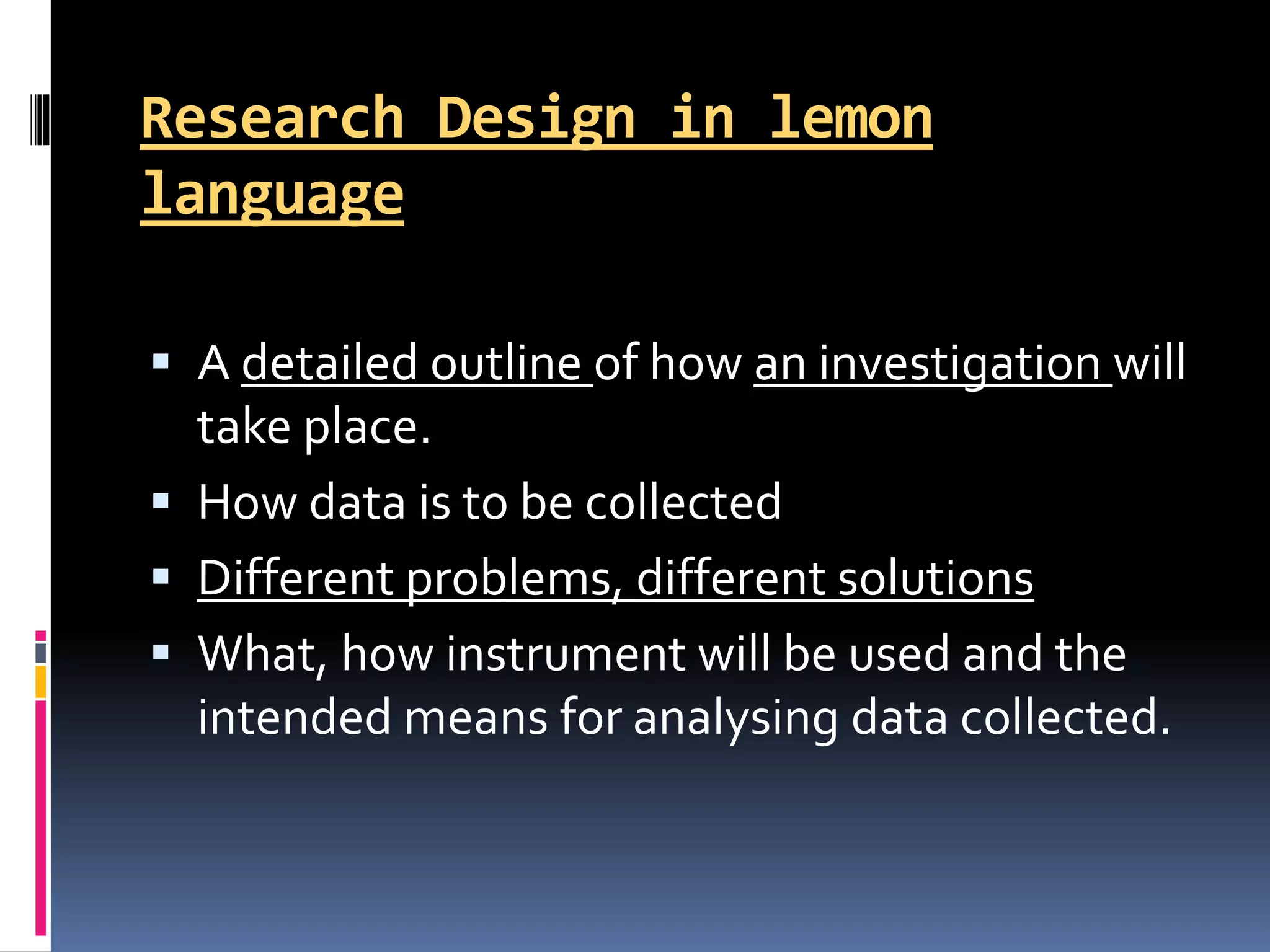New ppt research design | PPT