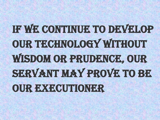 ppt on harmful effects of technology | PPTX | Technology & Computing
