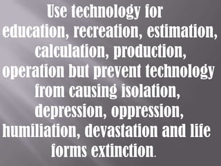 ppt on harmful effects of technology | PPTX