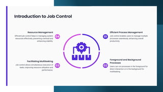 Job Control In LInux.................... | PPTX