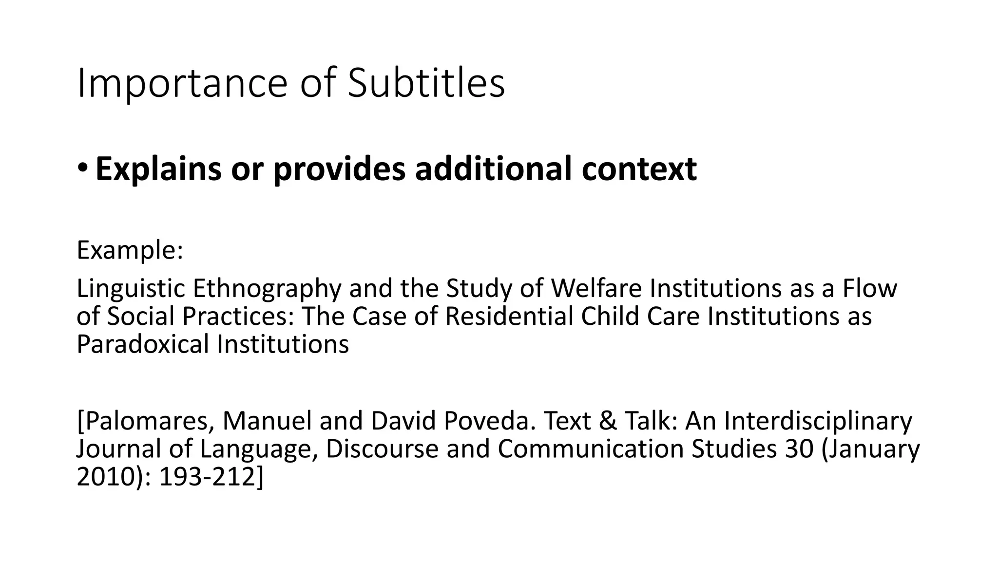 Writing A Research Title | PPTX