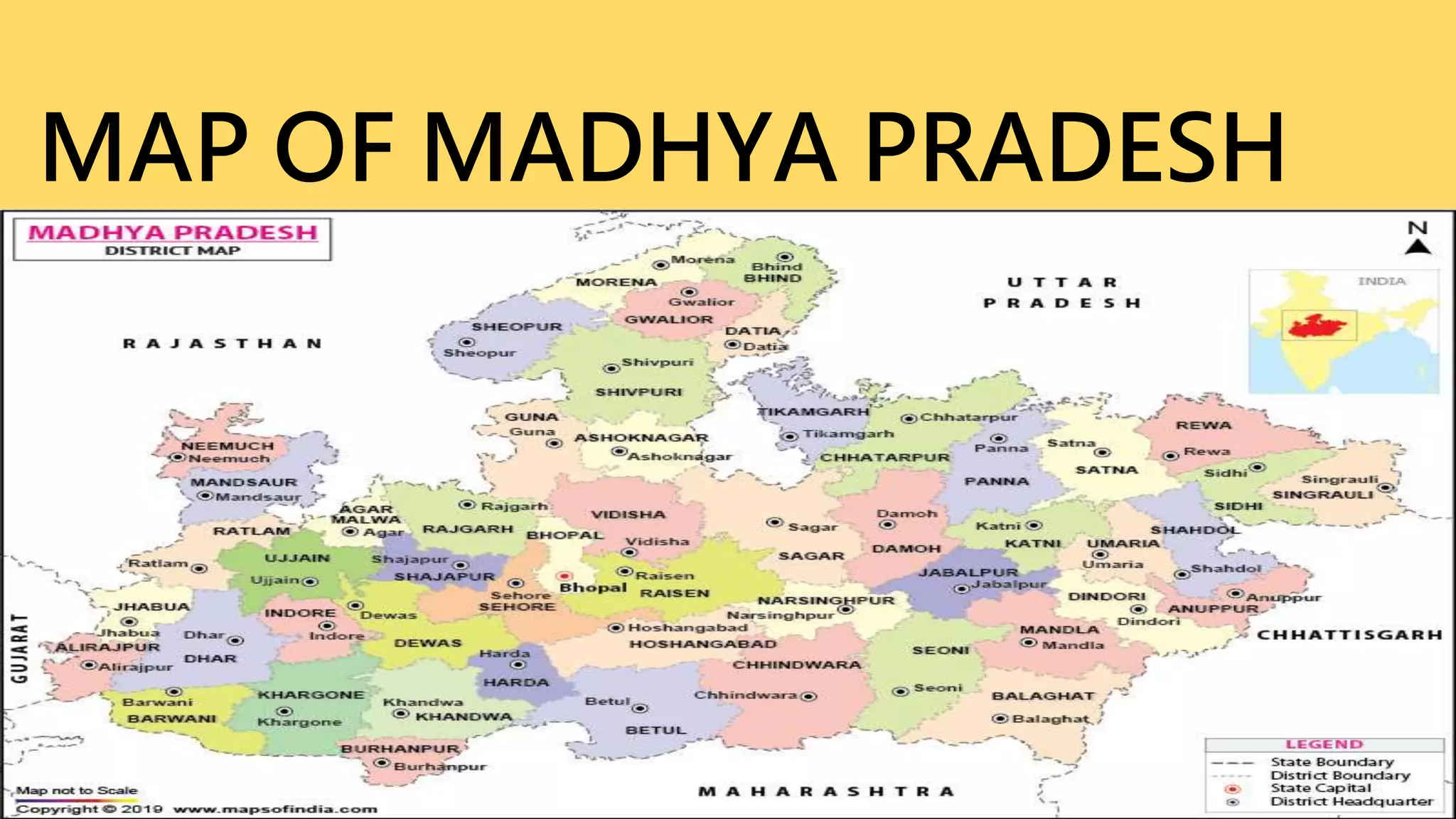 madhya pradesh | PPTX | Weather | Science