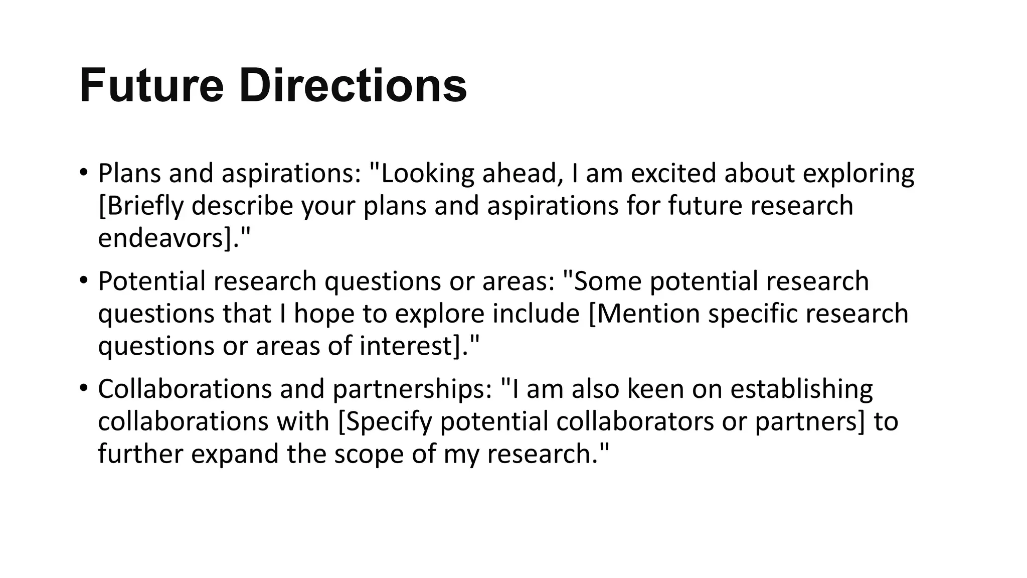 Briefly introduce yourself and Research Interests | PPTX