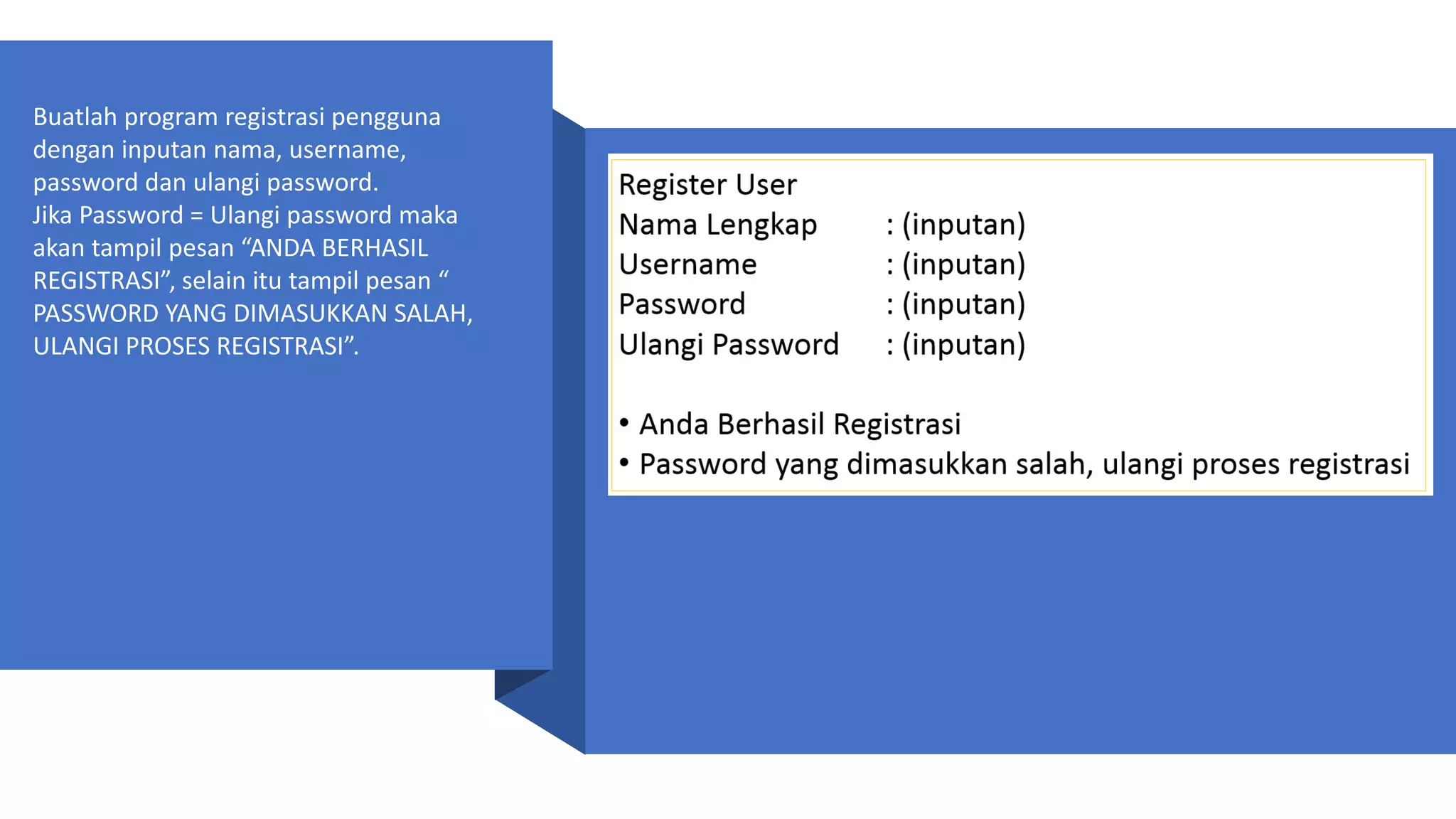 PBO - Soal Percabangan dan Perulangan JAVA | PPT