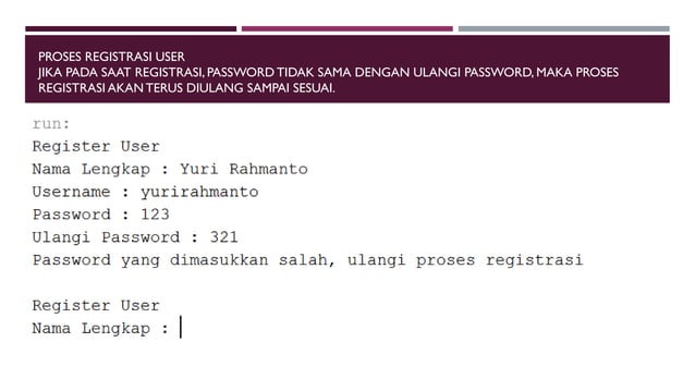 Praktik METHOD pada JAVA | PPT