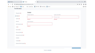 New Pre -Offer Documentation User Guide..pptx